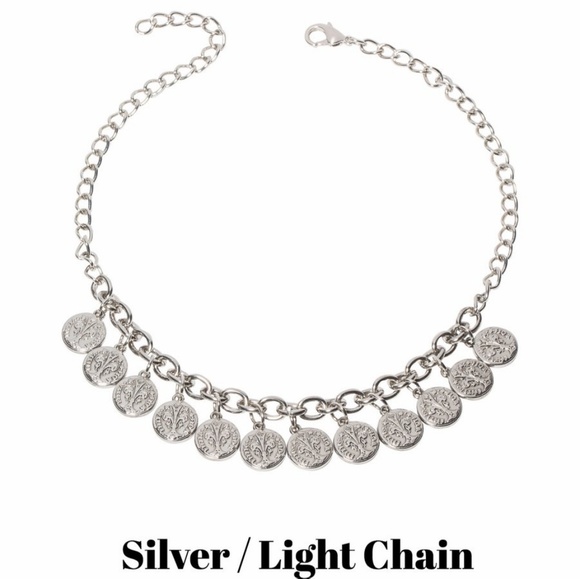 Massi | Jewelry | Florin Coin Necklace | Poshmark